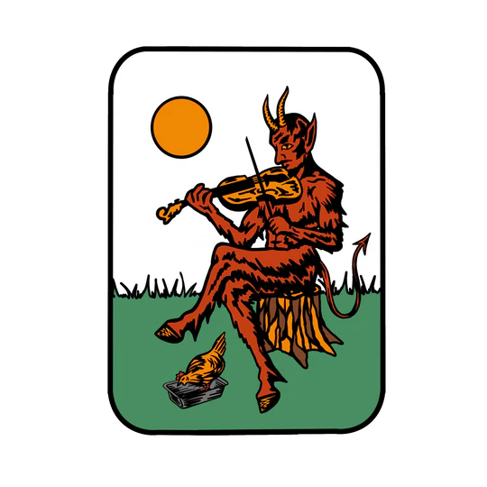 Devil's Golden Fiddle Sticker – American Aquatic