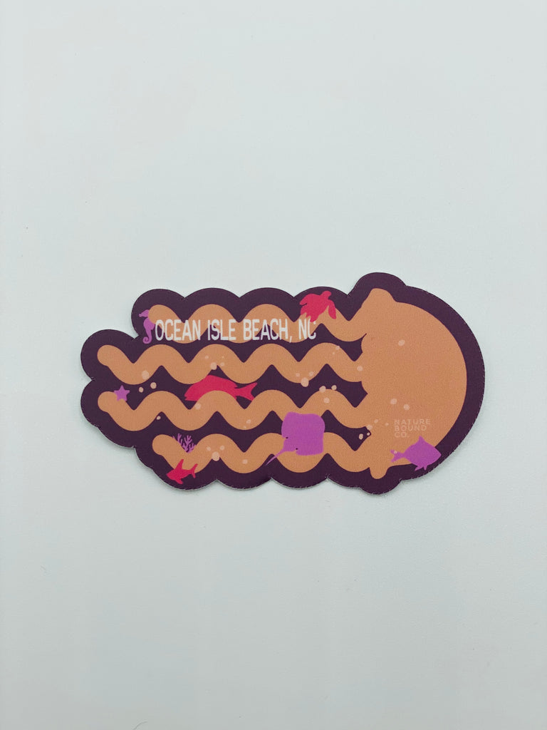 Funky Jellyfish Sticker – American Aquatic